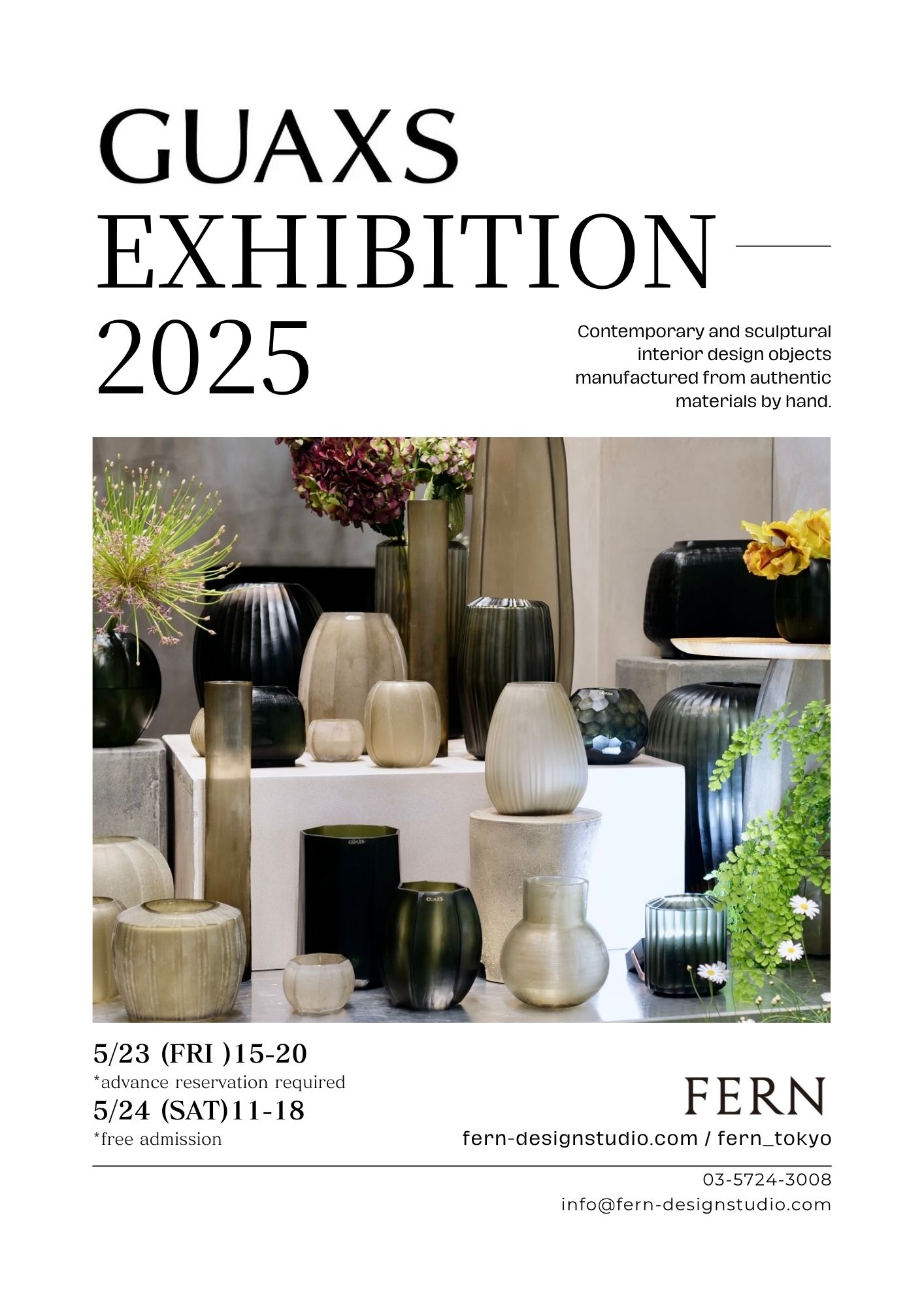 GUAXS exhibition -1st anniversary event- | FERN